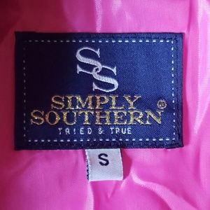 Simply Southern | Jackets & Coats | Simply Southern Pink Gold Elephants ...